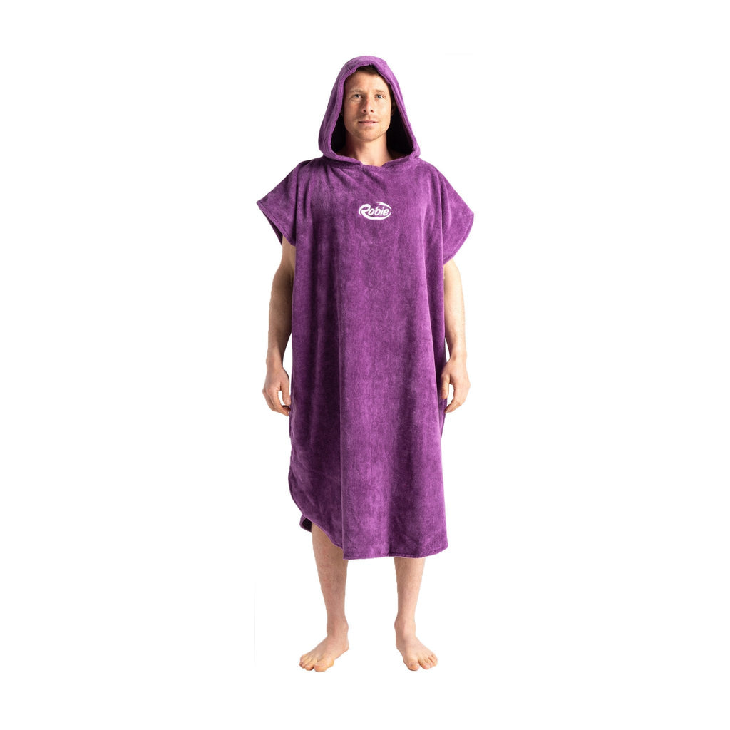 Robie Original Towelling Changing Robe Ultra Violet – Dingle Surf